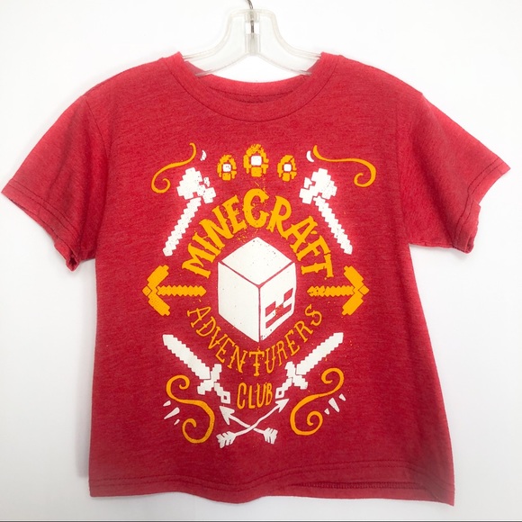 Mojang | Shirts & Tops | Mojang Minecraft Adventurers Club Tee | Poshmark